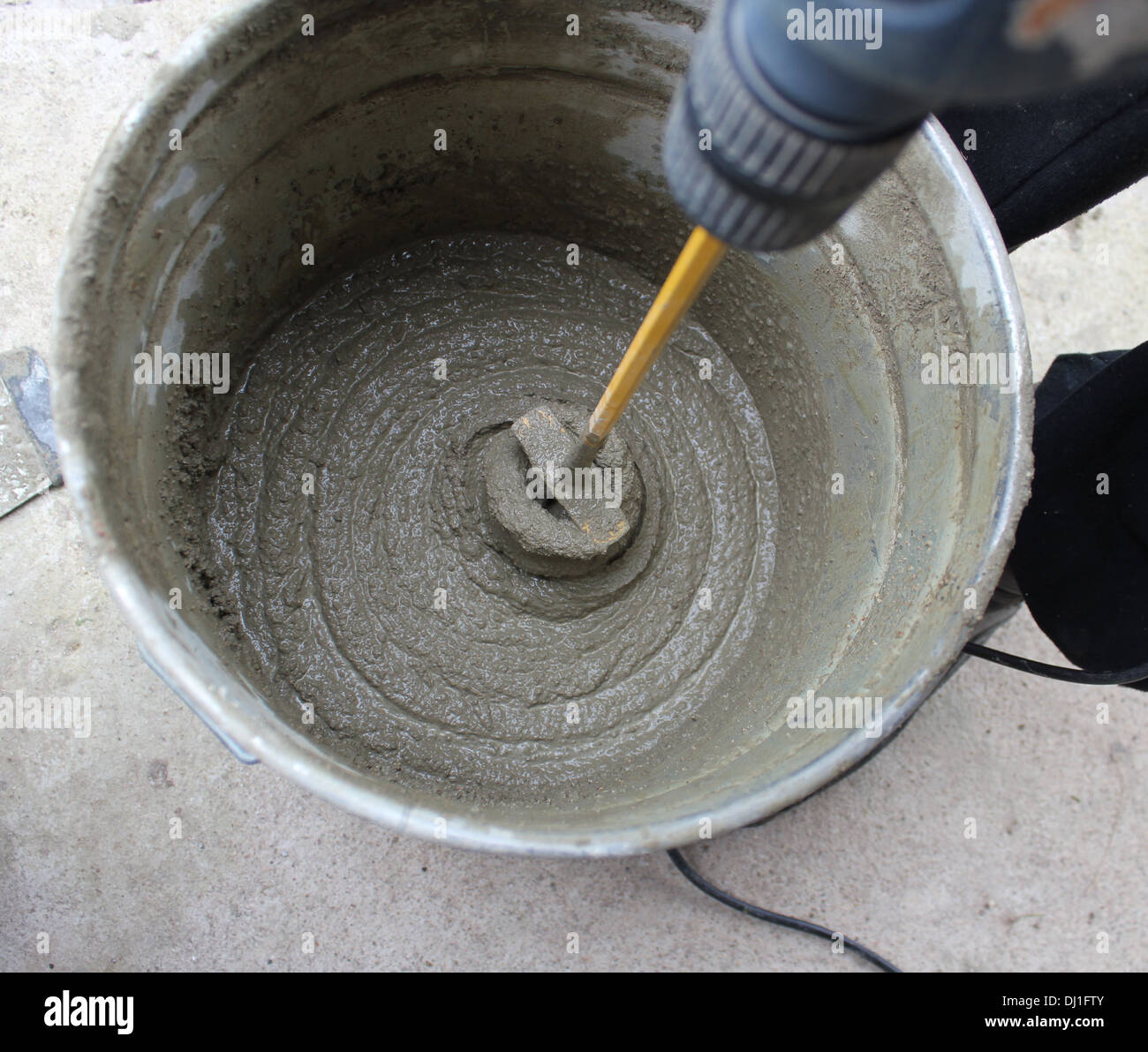 Concrete cement mixture hi-res stock photography and images - Alamy