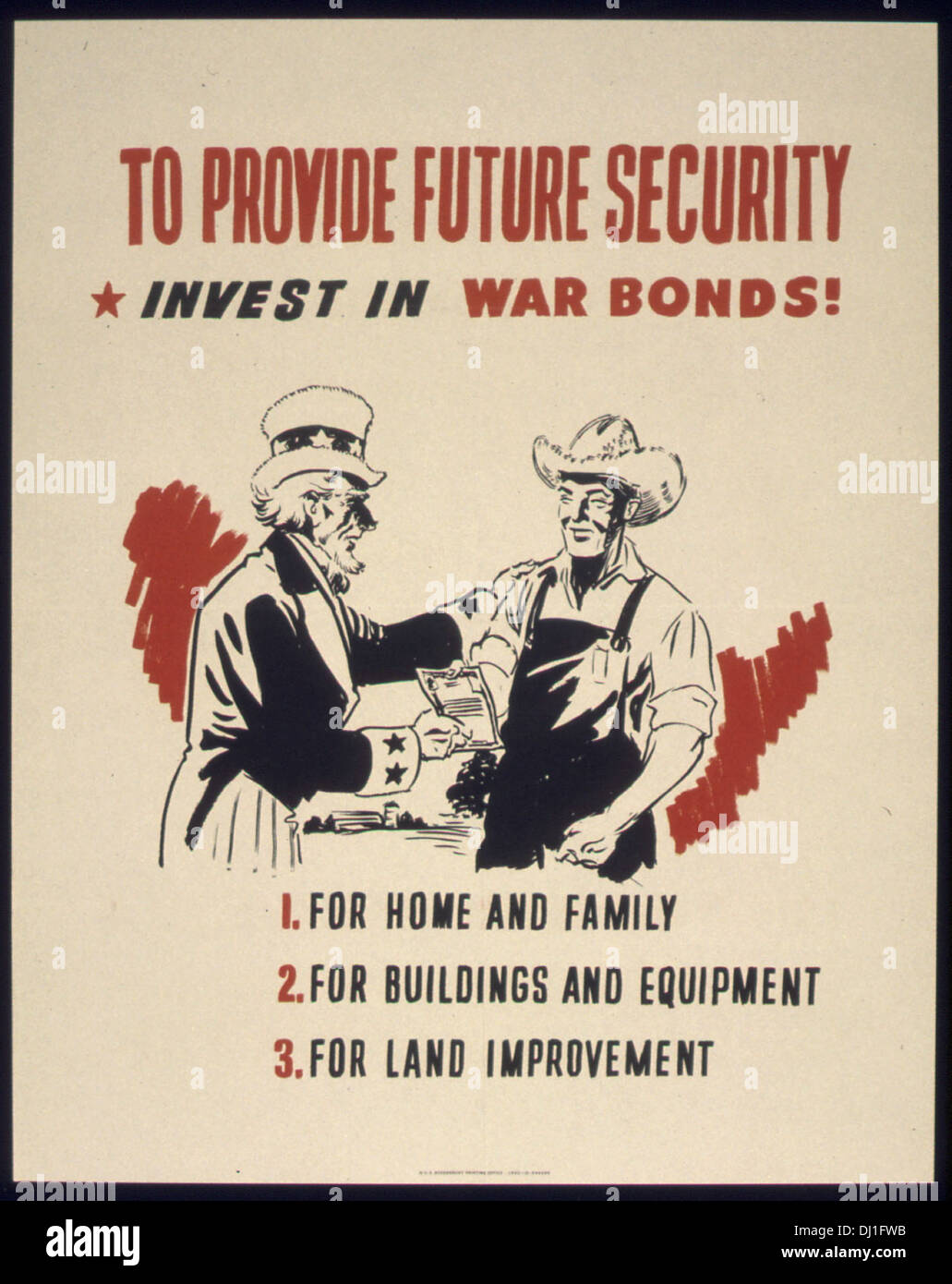American war bonds advertising hi-res stock photography and images - Alamy