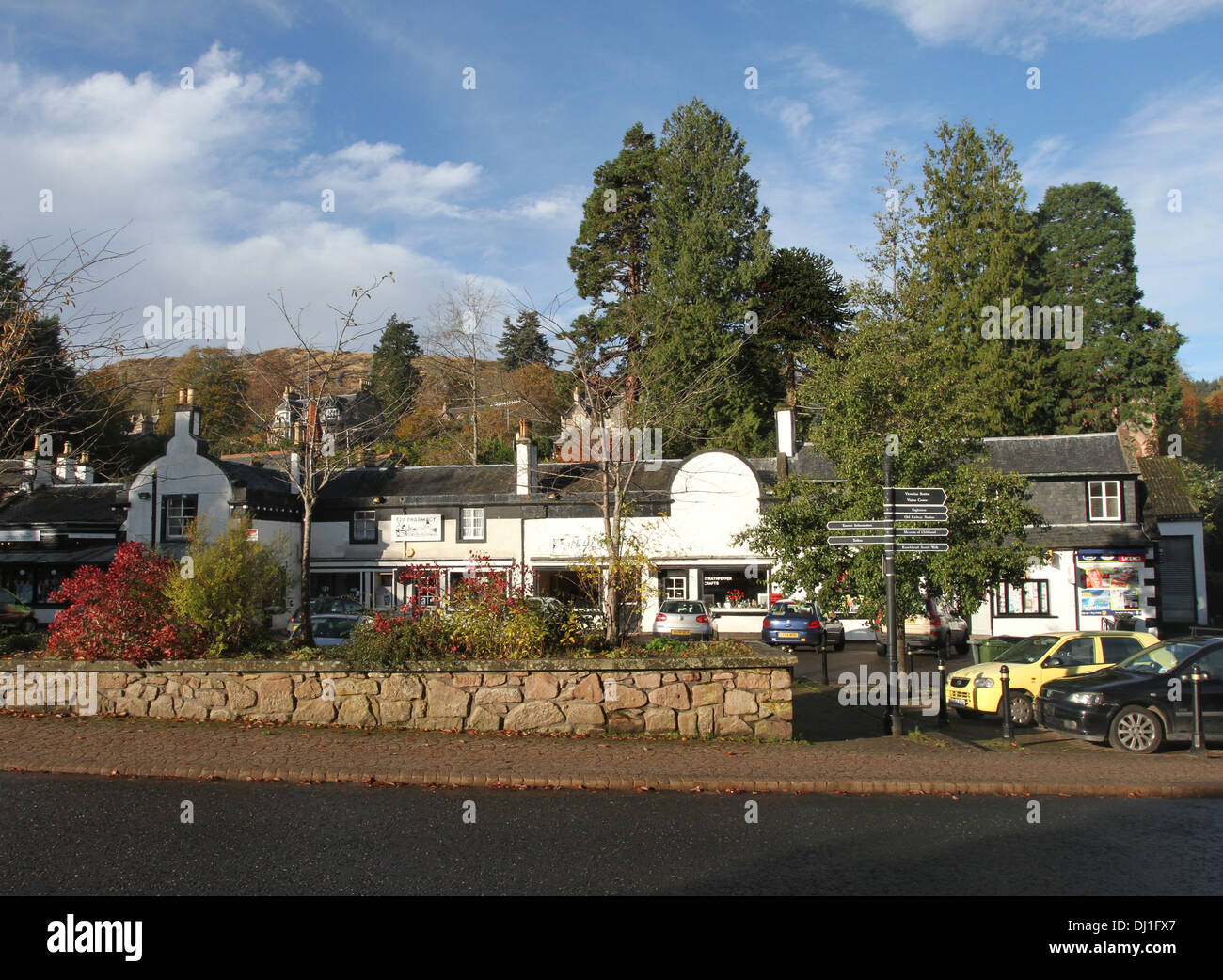 Strathpeffer street scene hi-res stock photography and images - Alamy