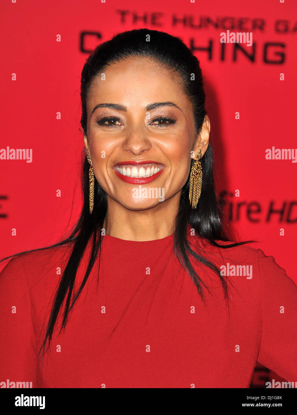 Los Angeles, California, USA. 18th Nov, 2013. Meta Golding attending ...