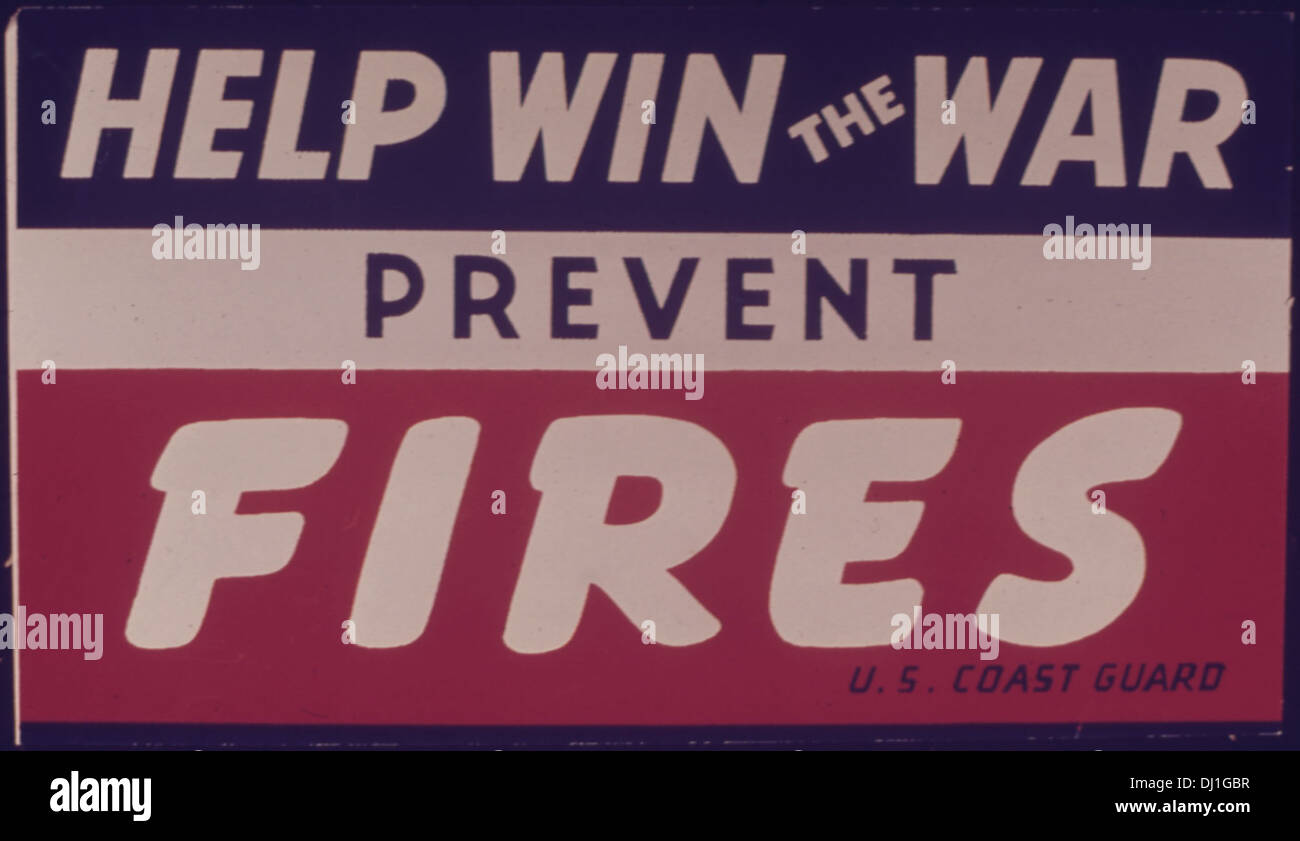 This World War II propaganda poster encourages Americans to prevent ...