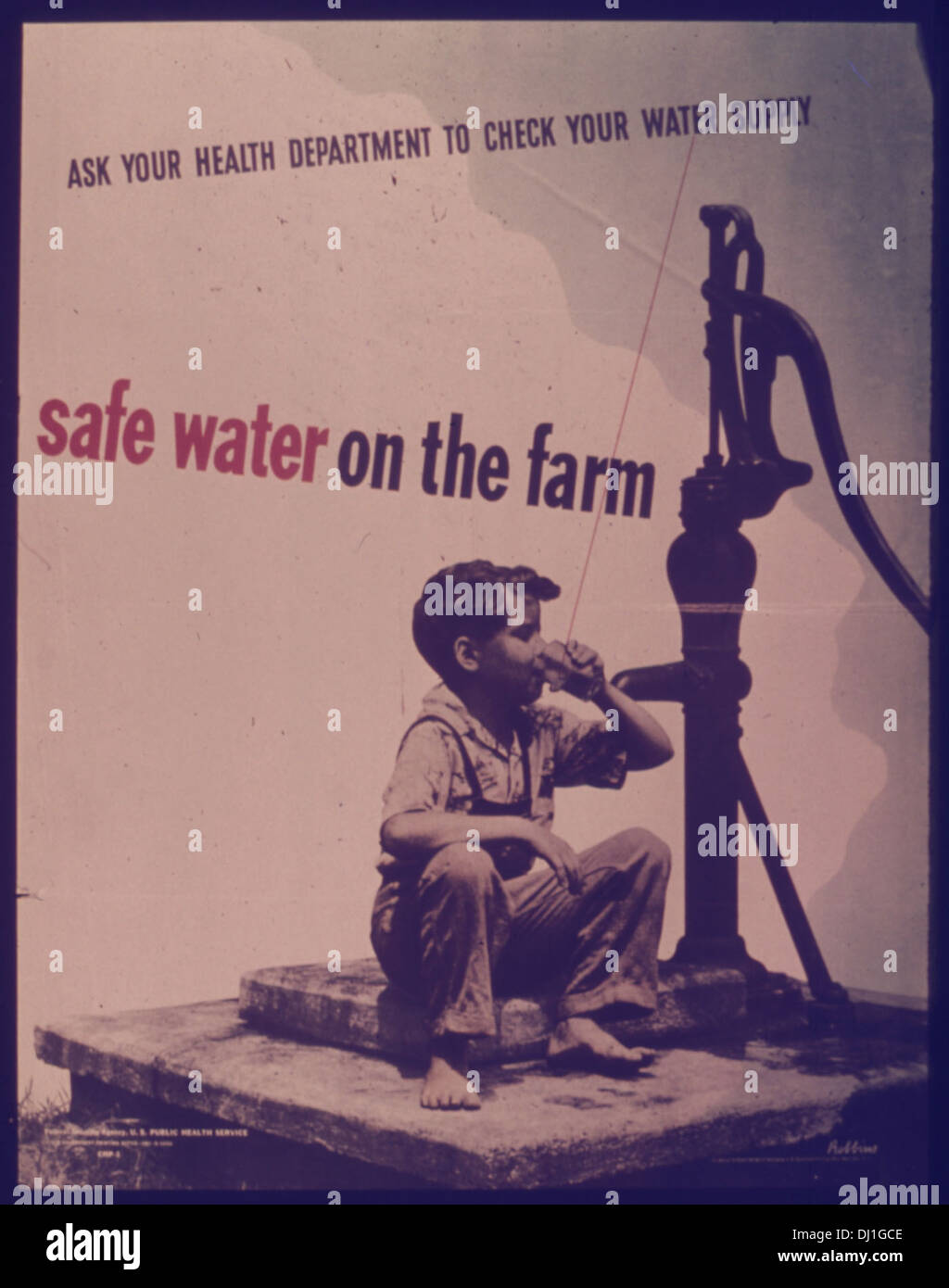 Water conservation poster hi-res stock photography and images - Alamy