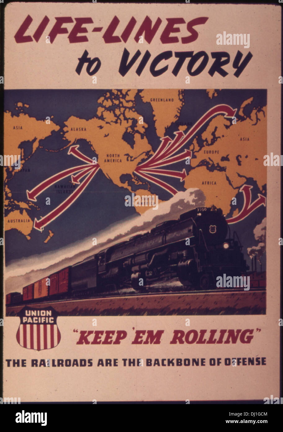 This World War II propaganda poster highlights the importance of ...