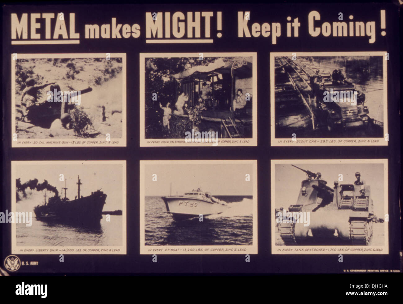 World war ii metal hi-res stock photography and images - Alamy