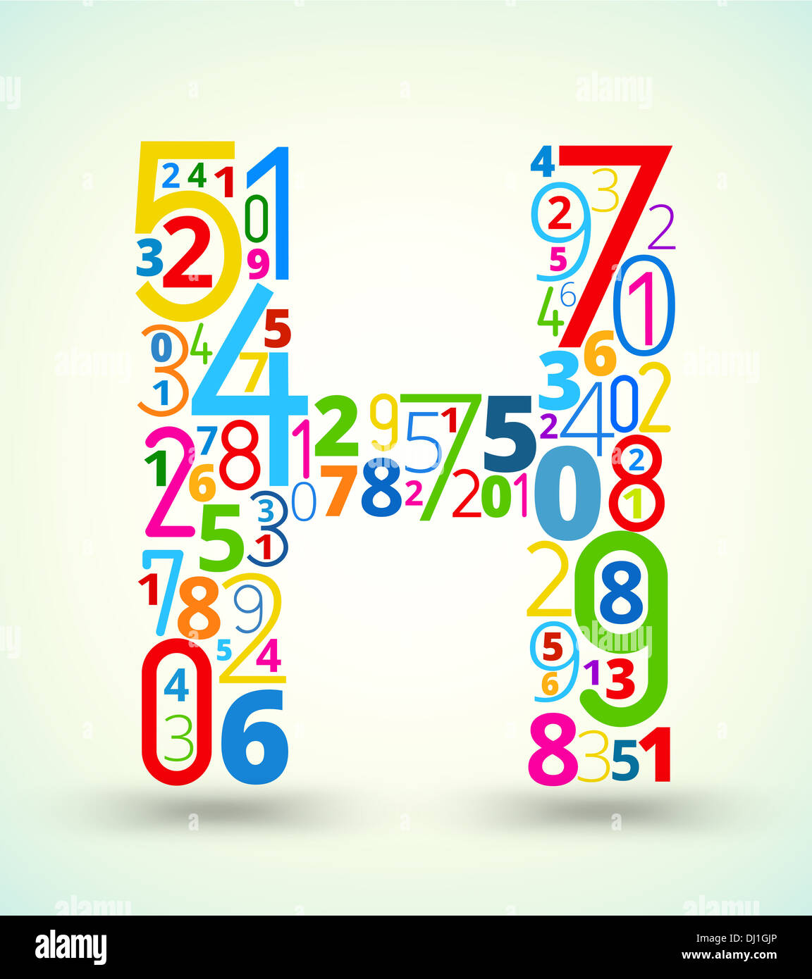 H numbers hi-res stock photography and images - Alamy