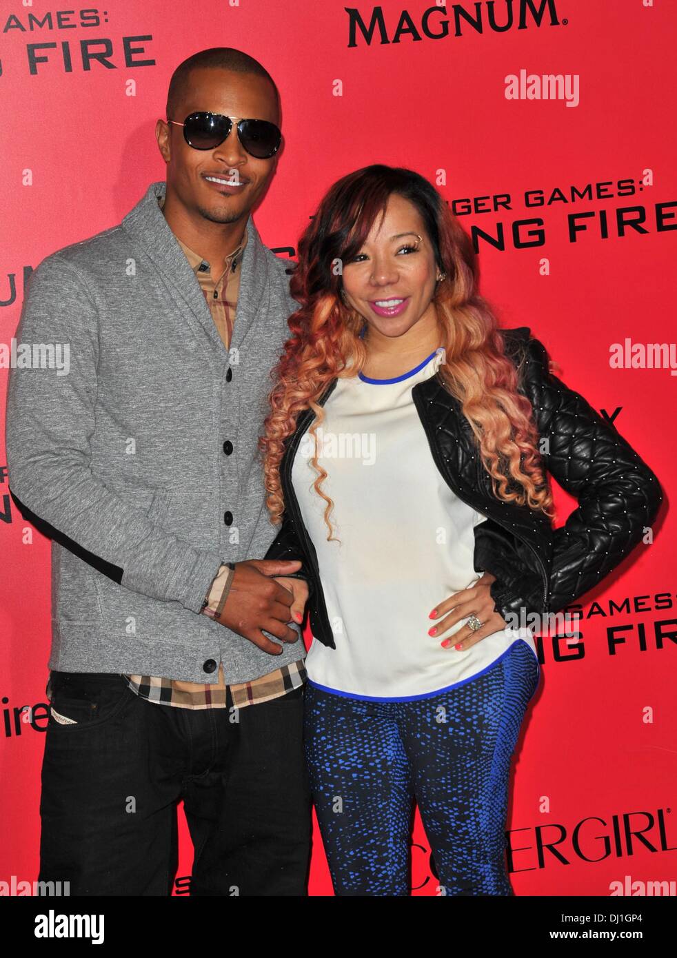 Los Angeles, California, USA. 18th Nov, 2013. Tiny, T.I. at arrivals ...