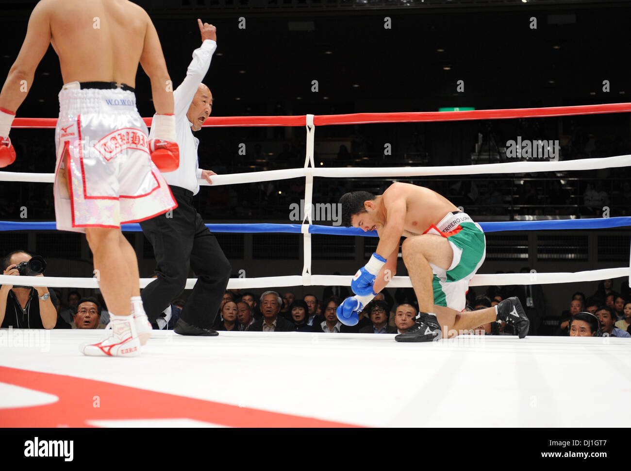 Tokyo, Japan. 10th Nov, 2013. Edgar Alejandro Lomeli (MEX) Boxing ...