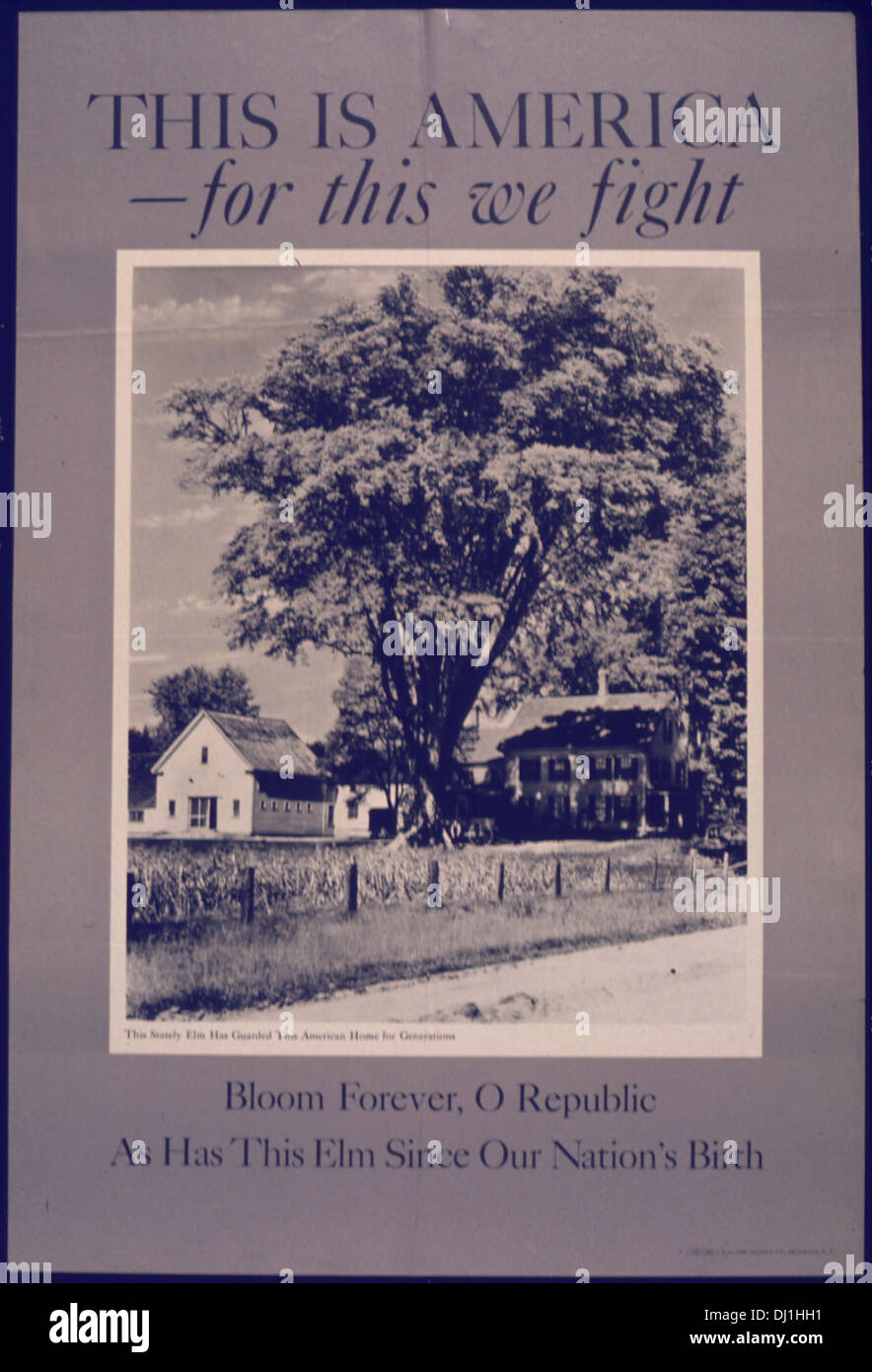 This World War II-era American propaganda poster draws on patriotic ...