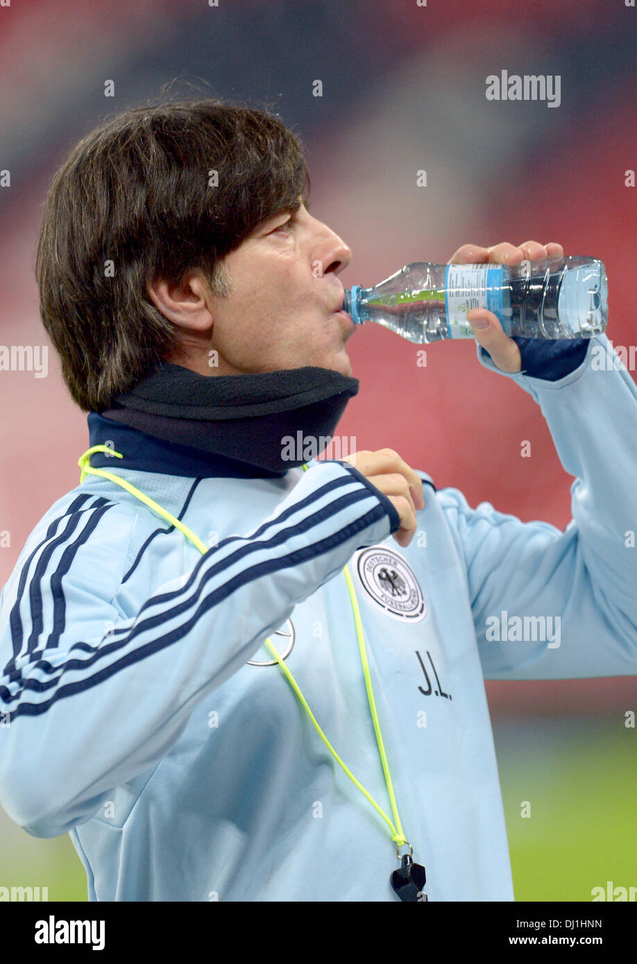 London, Britain. 18th Nov, 2013. German national soccer coach Joachim ...