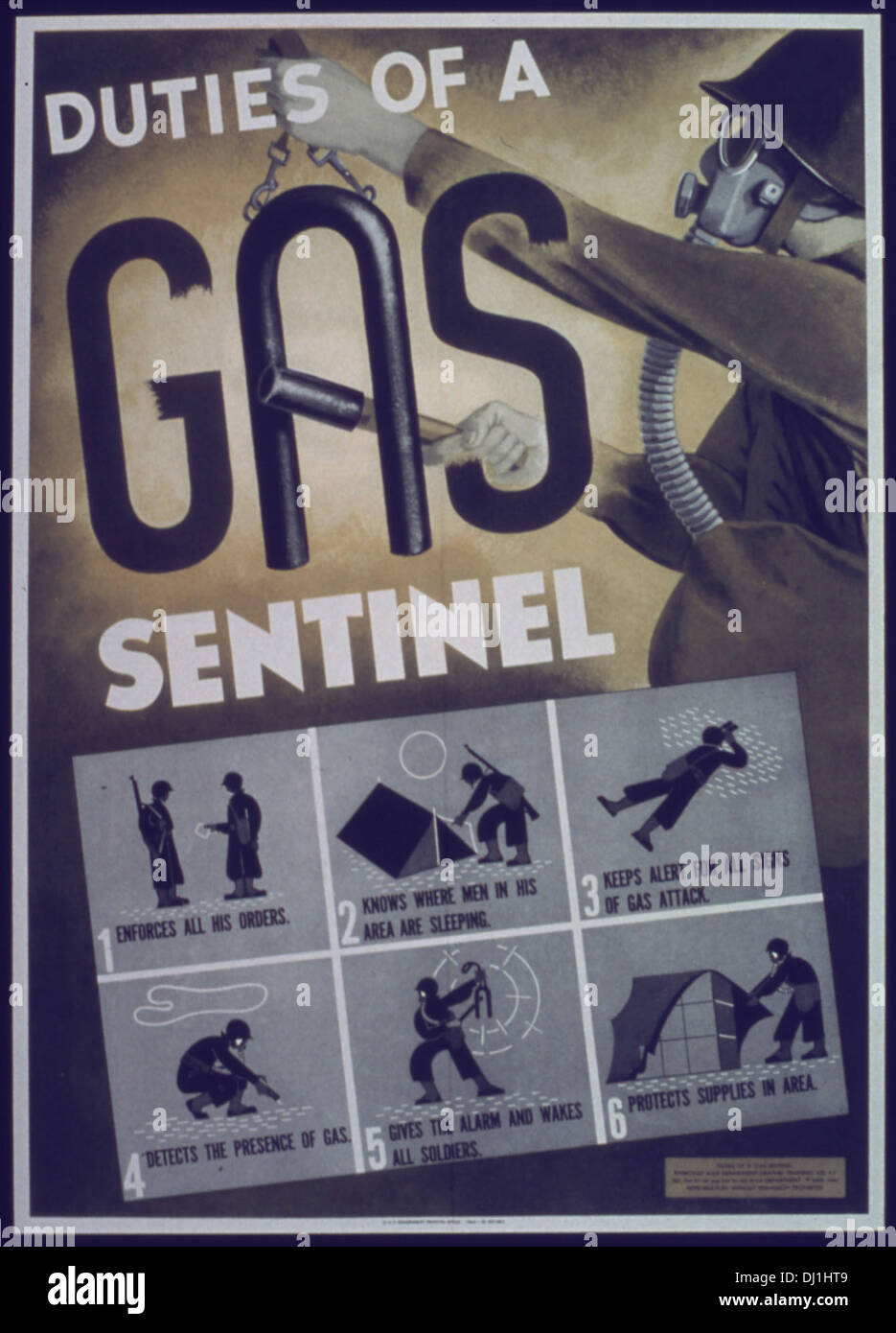 Military personnel in gas hi-res stock photography and images - Alamy