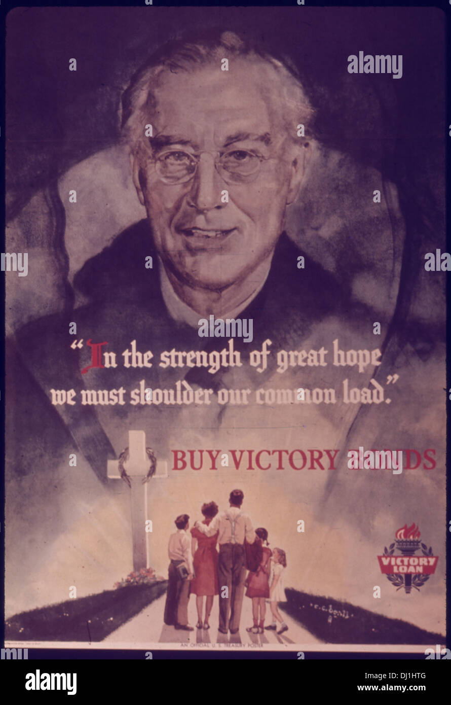 This World War II propaganda poster calls on Americans to unite and ...