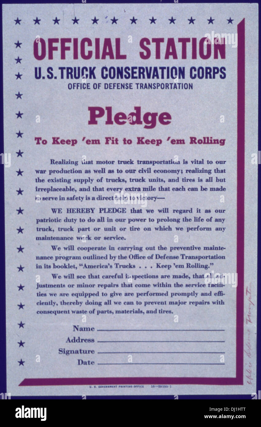 Civilian conservation corps truck hi-res stock photography and images ...