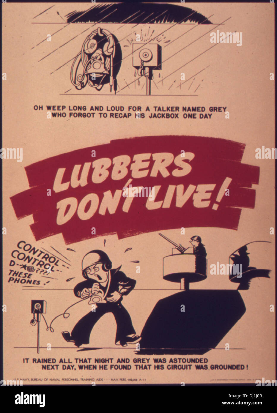 This World War II-era American propaganda poster warns against loose ...