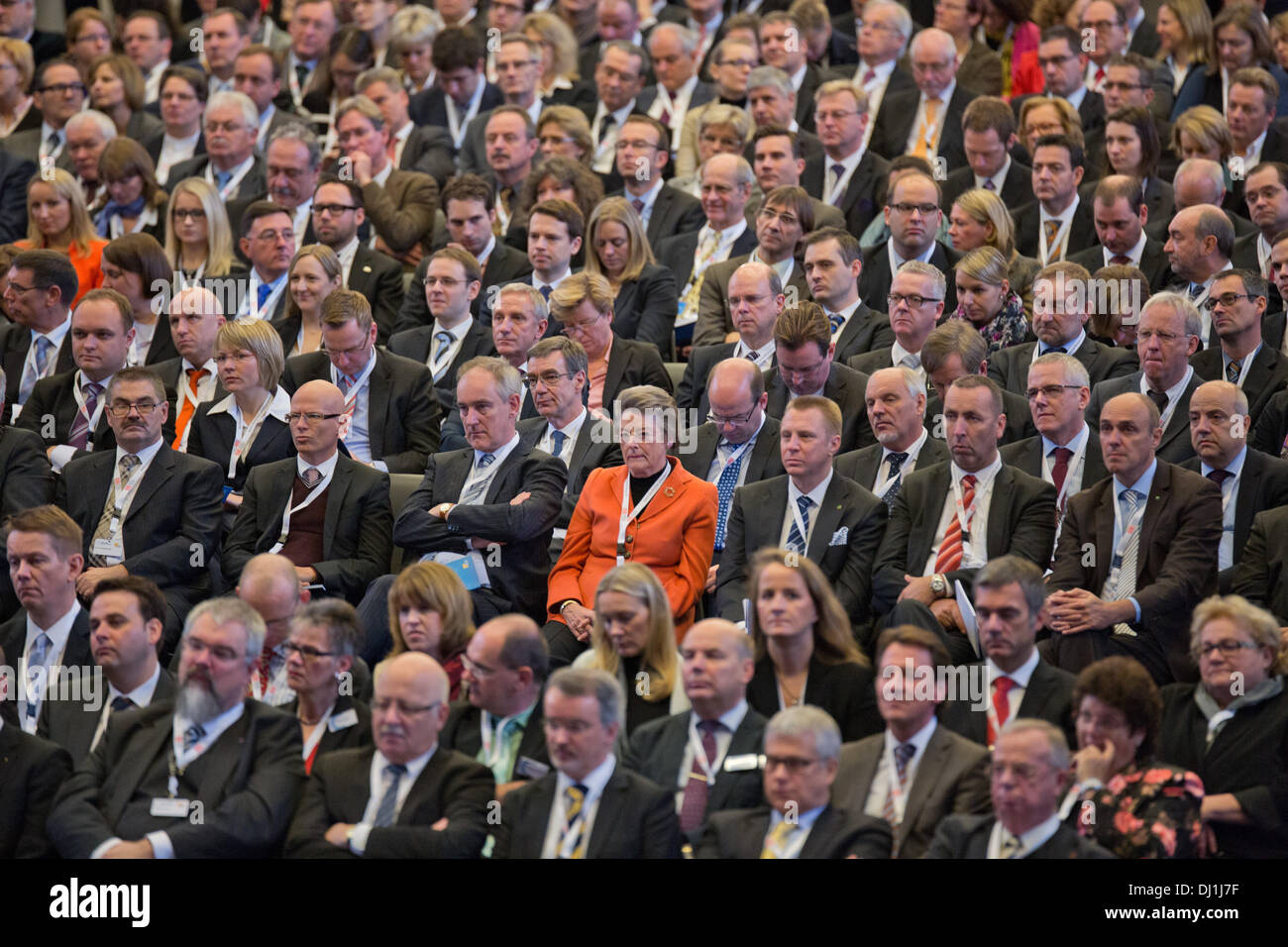 Berlin, Germany. 19th Nov, 2013. Numerous managers attend the ...