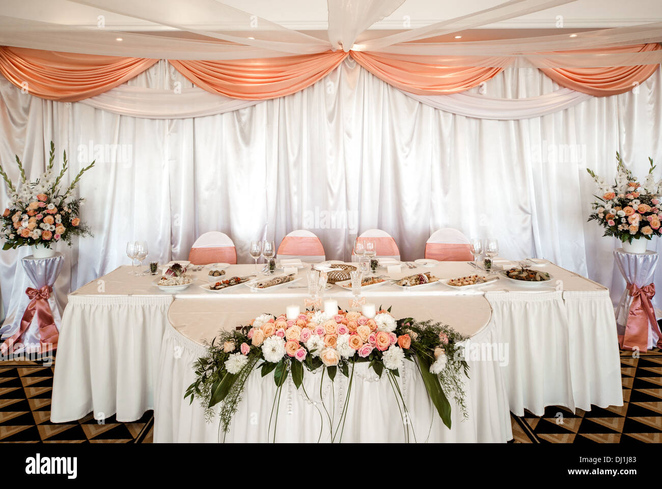 Peach wedding decorations receptions 60 photos - Astyledwedding.com