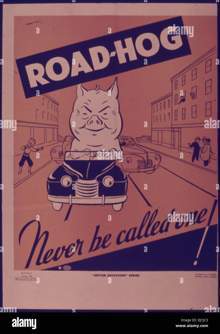 This World War II American propaganda poster advises against reckless ...