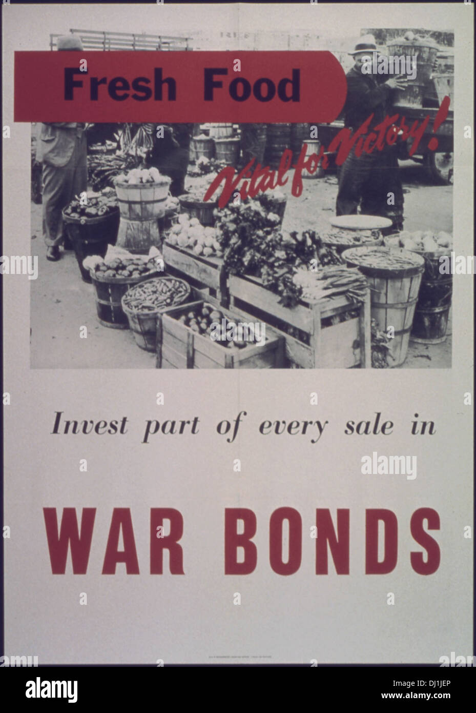 This World War II-era propaganda poster highlights the importance of ...