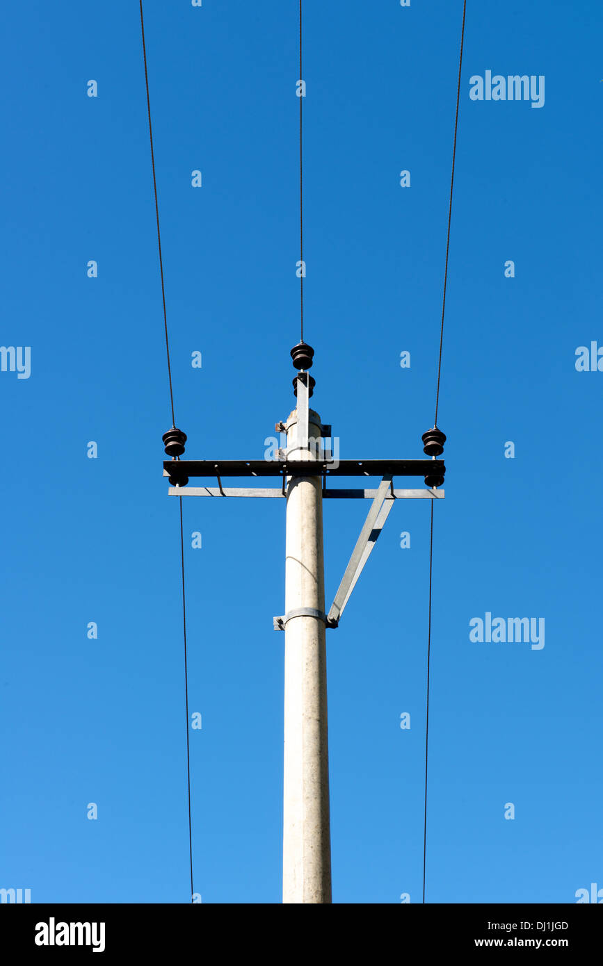 Blue poles hi-res stock photography and images - Alamy
