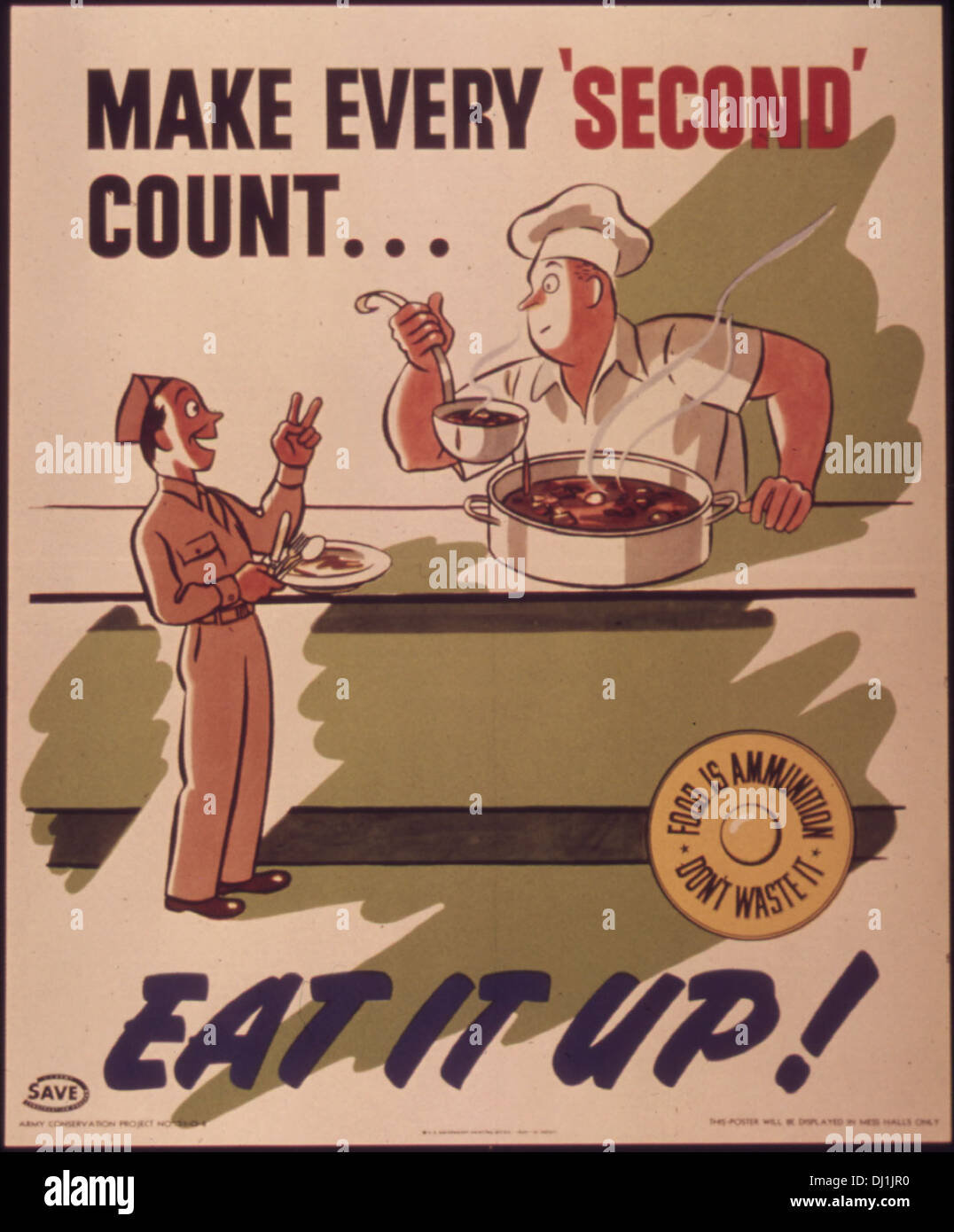 This World War II-era American propaganda poster promotes the idea of ...