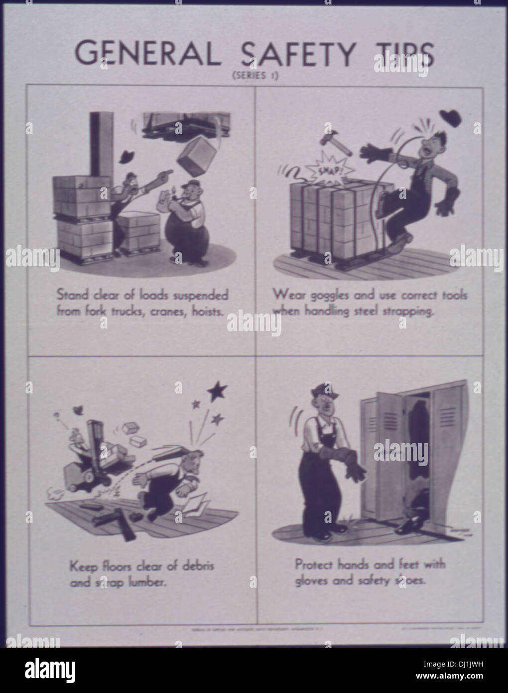 Office safety posters hi-res stock photography and images - Alamy