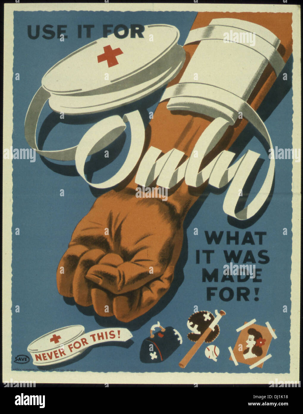 This World War II propaganda poster promotes the efficient and proper ...