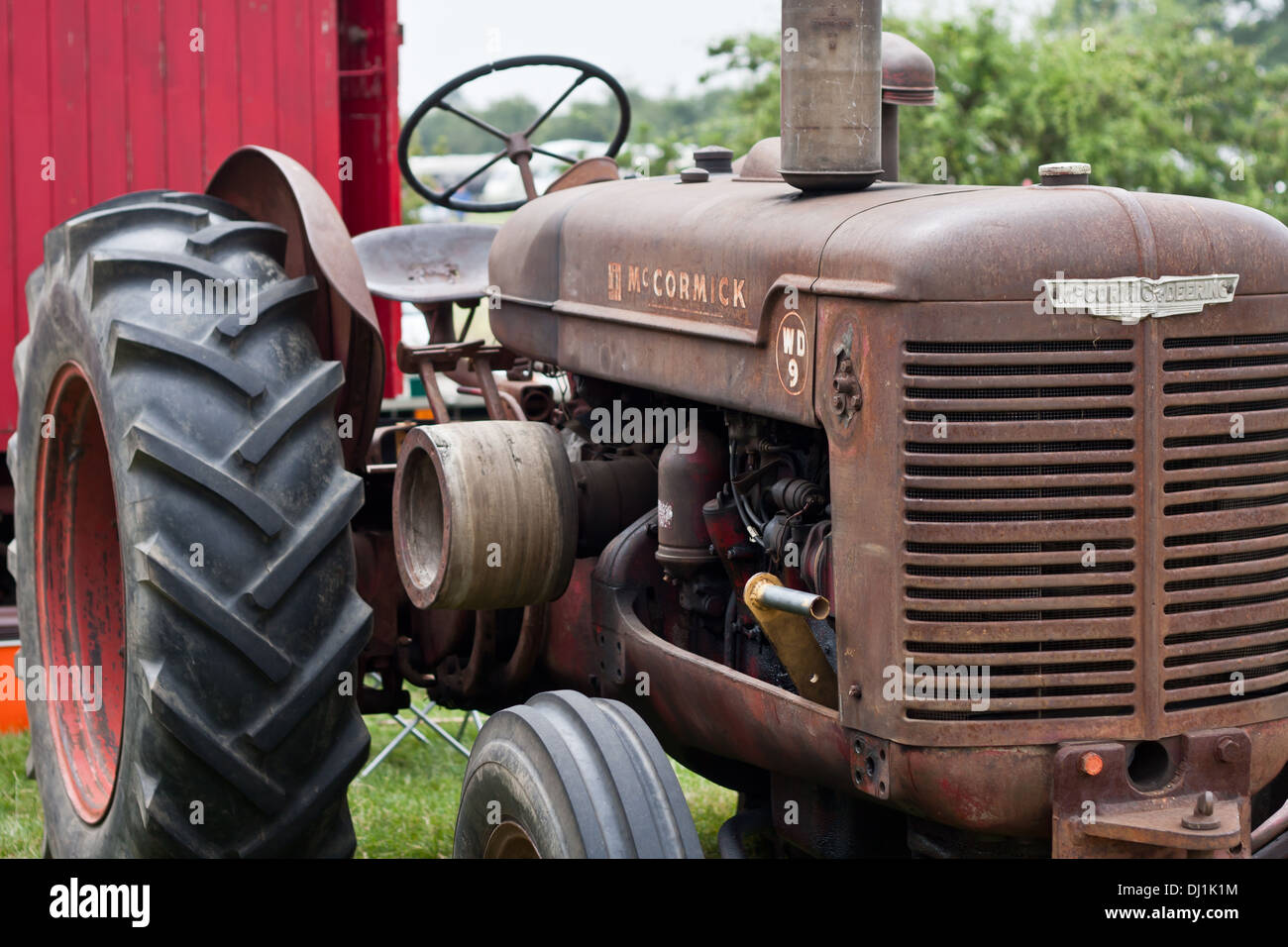 A classic car at a classic car show in the Midlands Stock Photo - Alamy