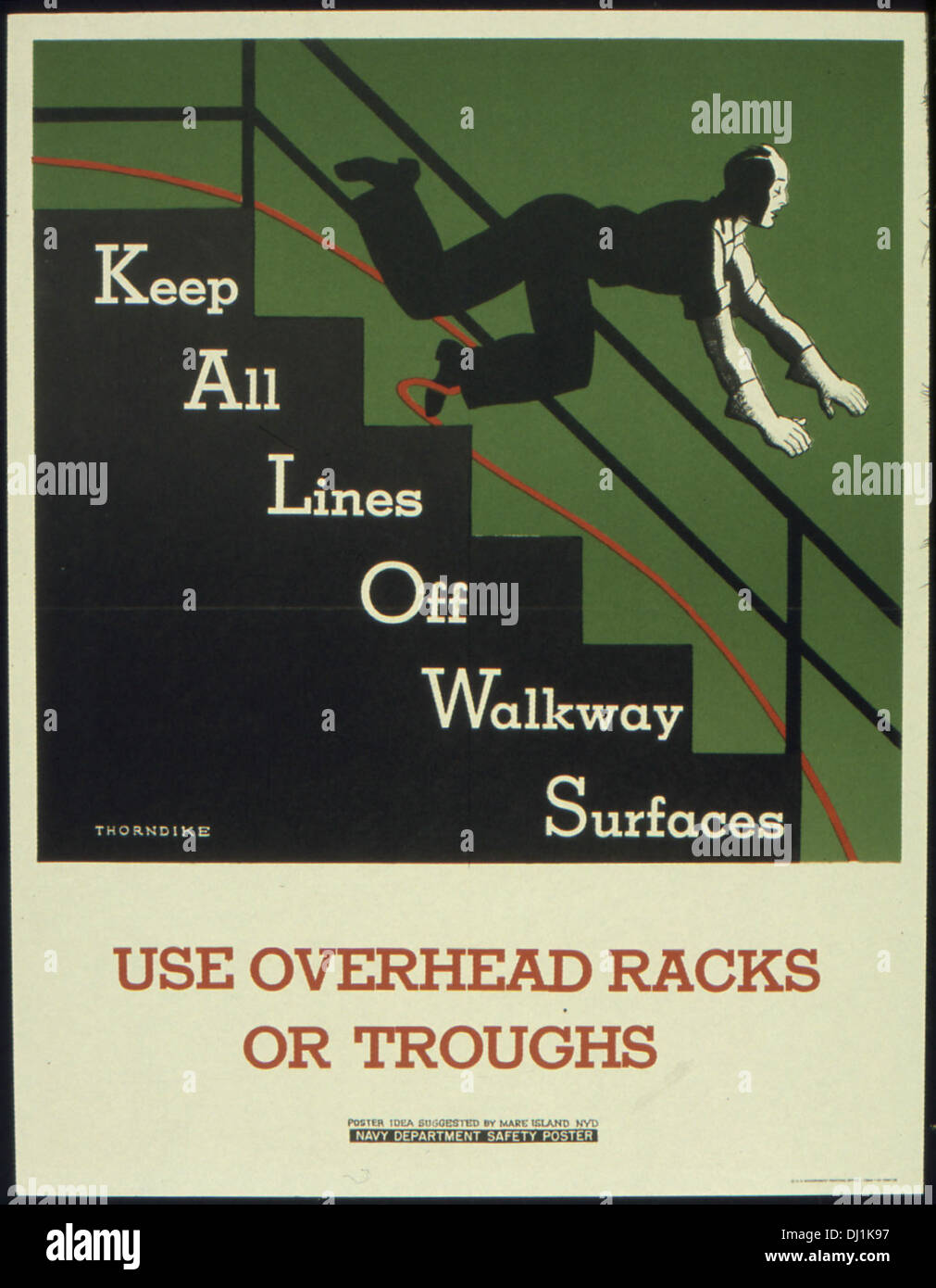 USE OVERHEAD RACKS OR TROUGHS 950 Stock Photo - Alamy