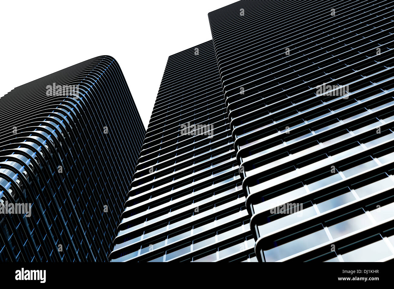 Skyscraper isolated on white background Stock Photo - Alamy