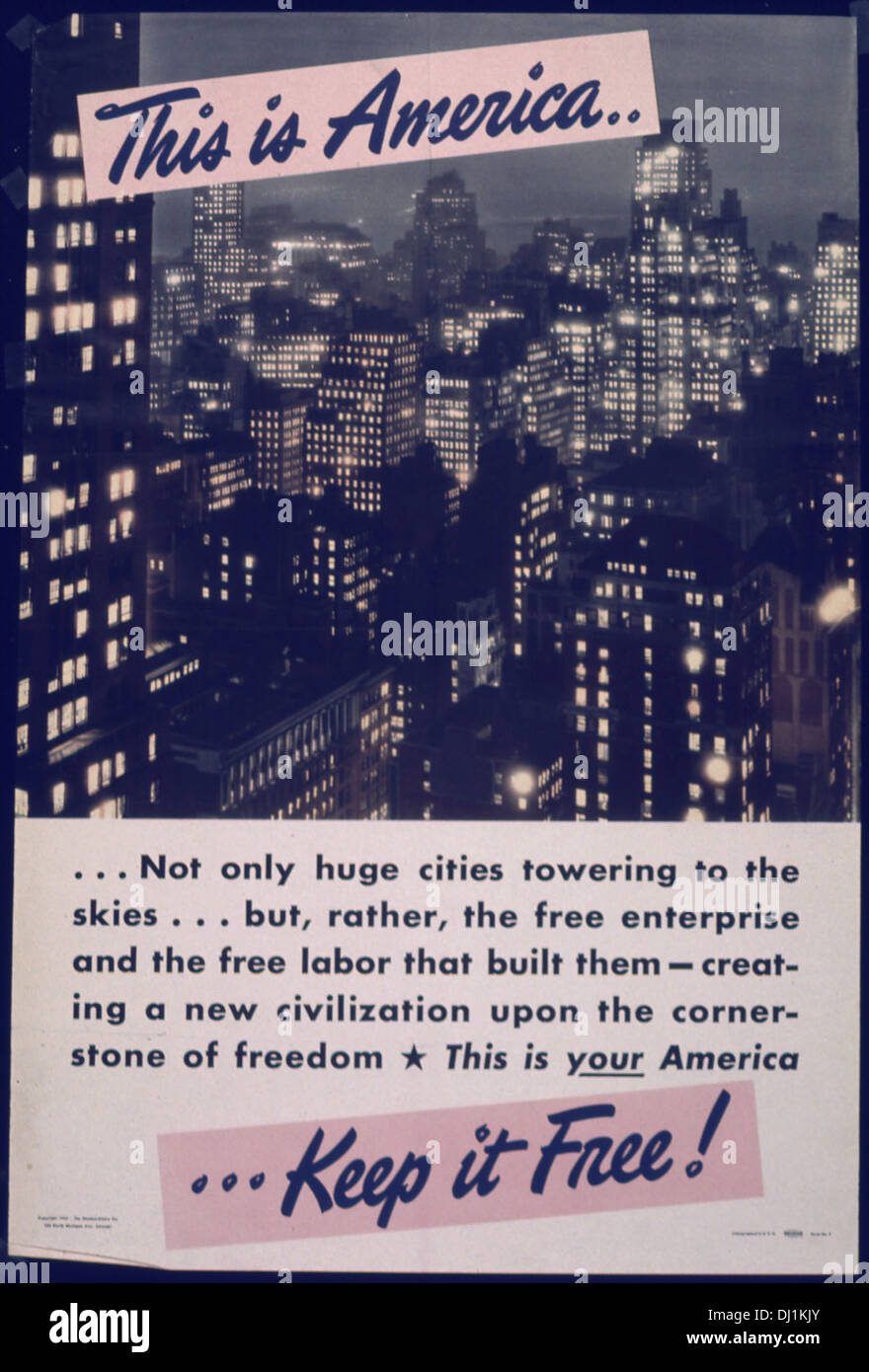 Usa world war american propaganda hi-res stock photography and images ...