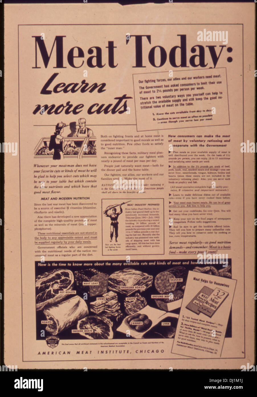 This World War II propaganda poster encourages the public to be more ...