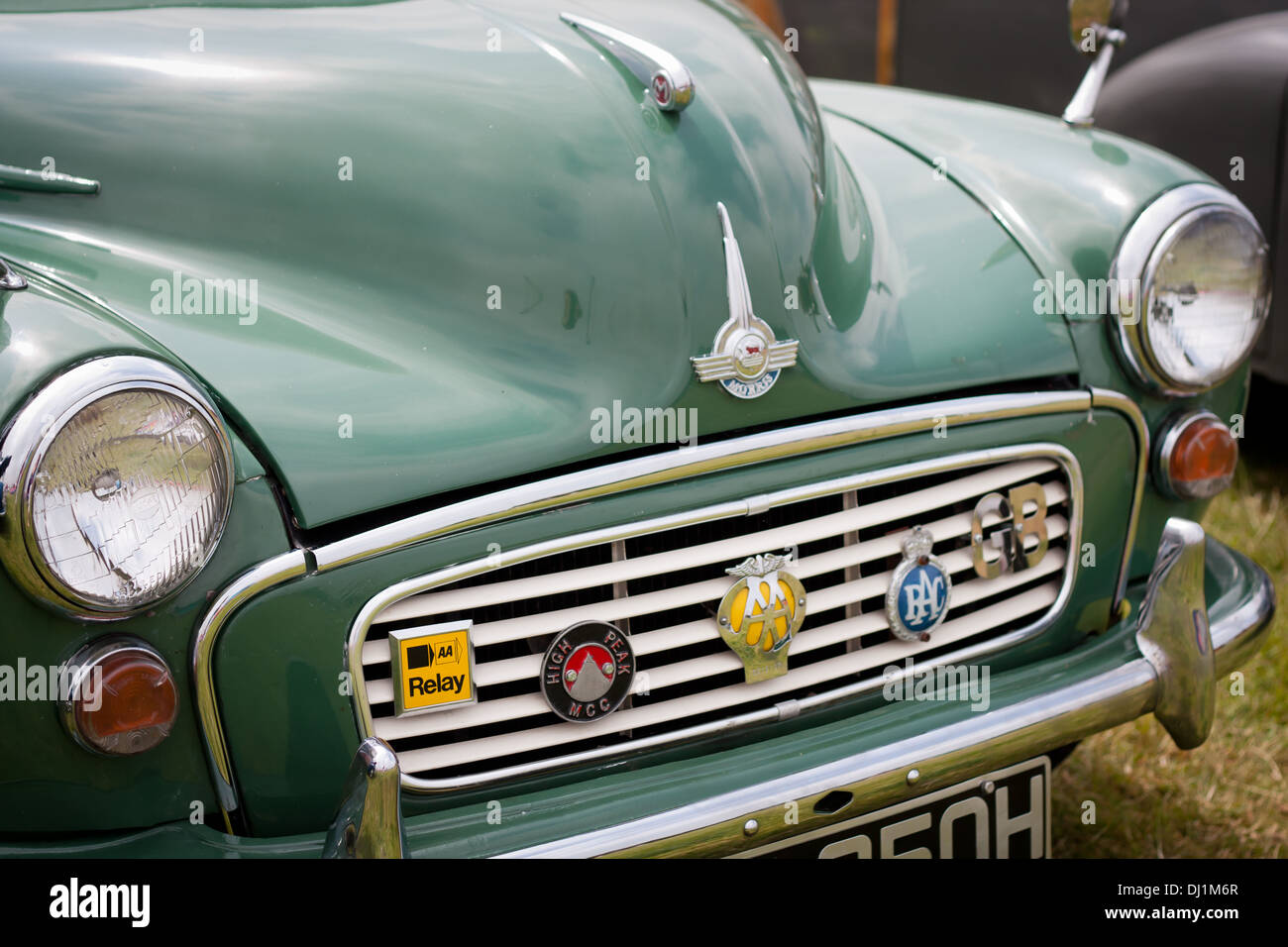 A classic car at a classic car show in the Midlands Stock Photo - Alamy