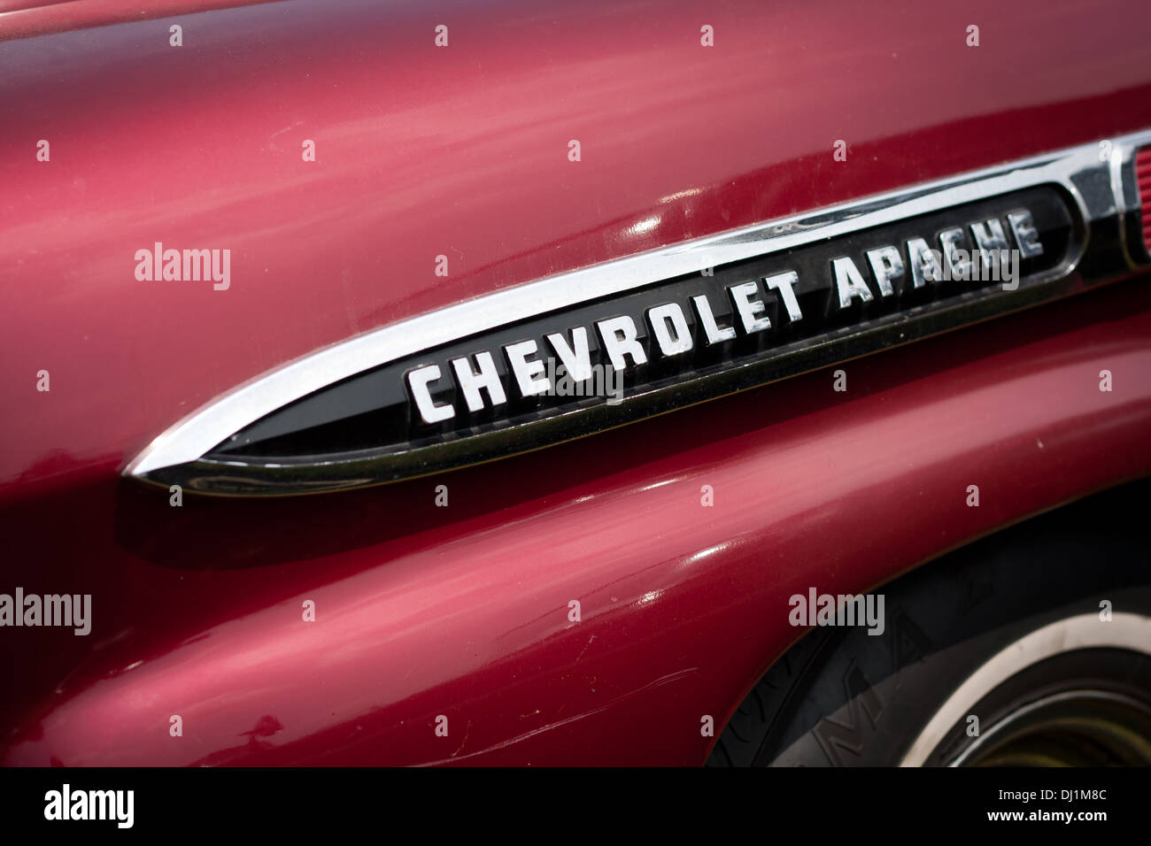 A classic car at a classic car show in the Midlands Stock Photo - Alamy