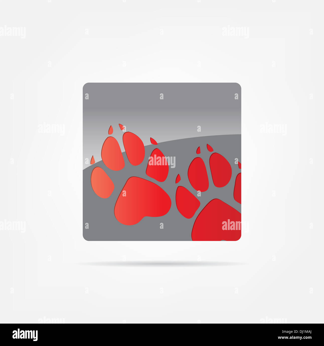 Abstract icon. Black abstract icon isolated on a white background with ...