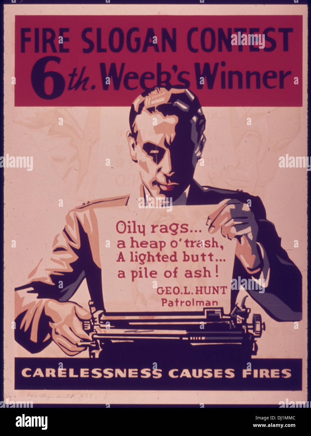 Safety poster contest hi-res stock photography and images - Alamy