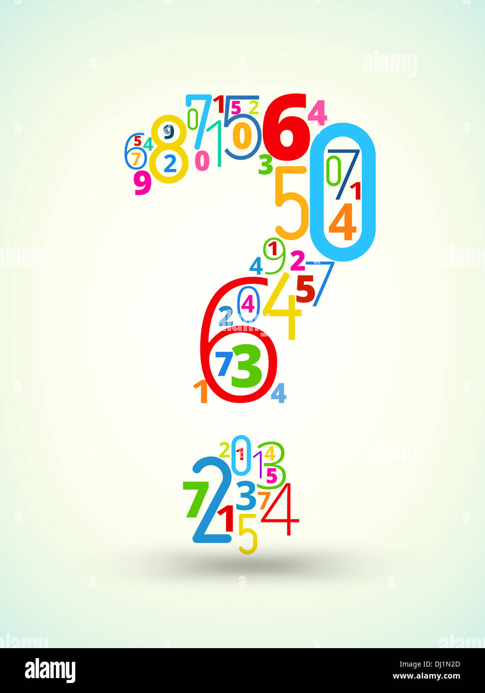 Question math script code number hi-res stock photography and images ...