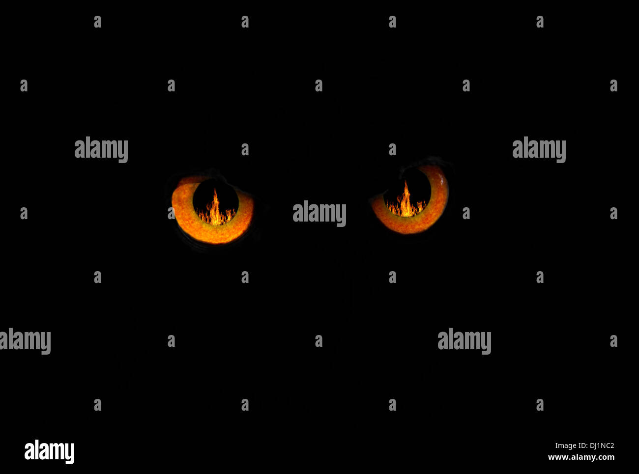 Devilish eye hi-res stock photography and images - Alamy