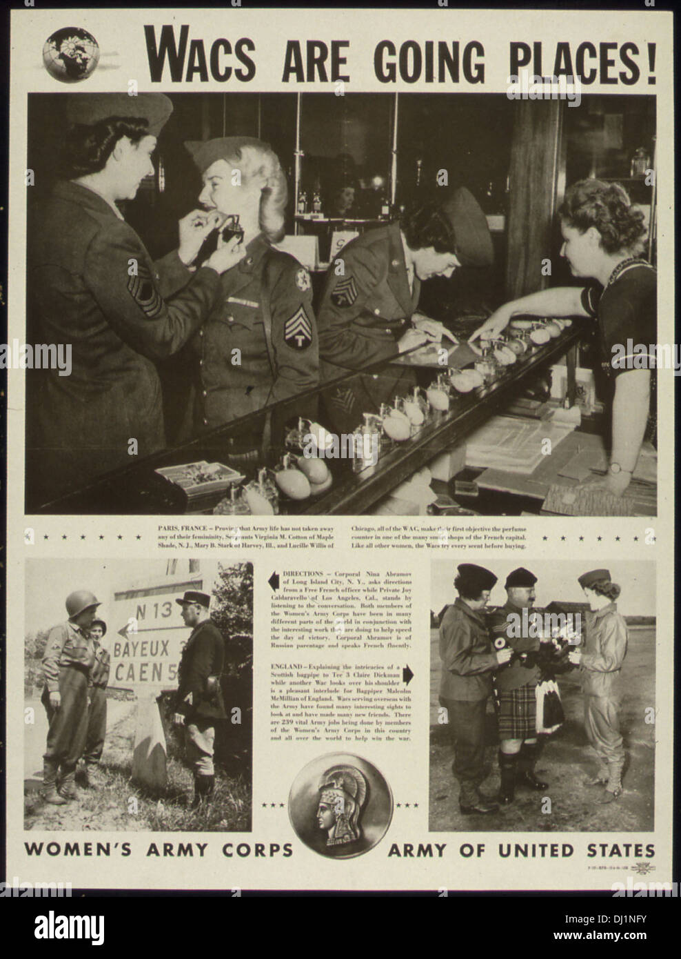 Wacs poster hi-res stock photography and images - Alamy