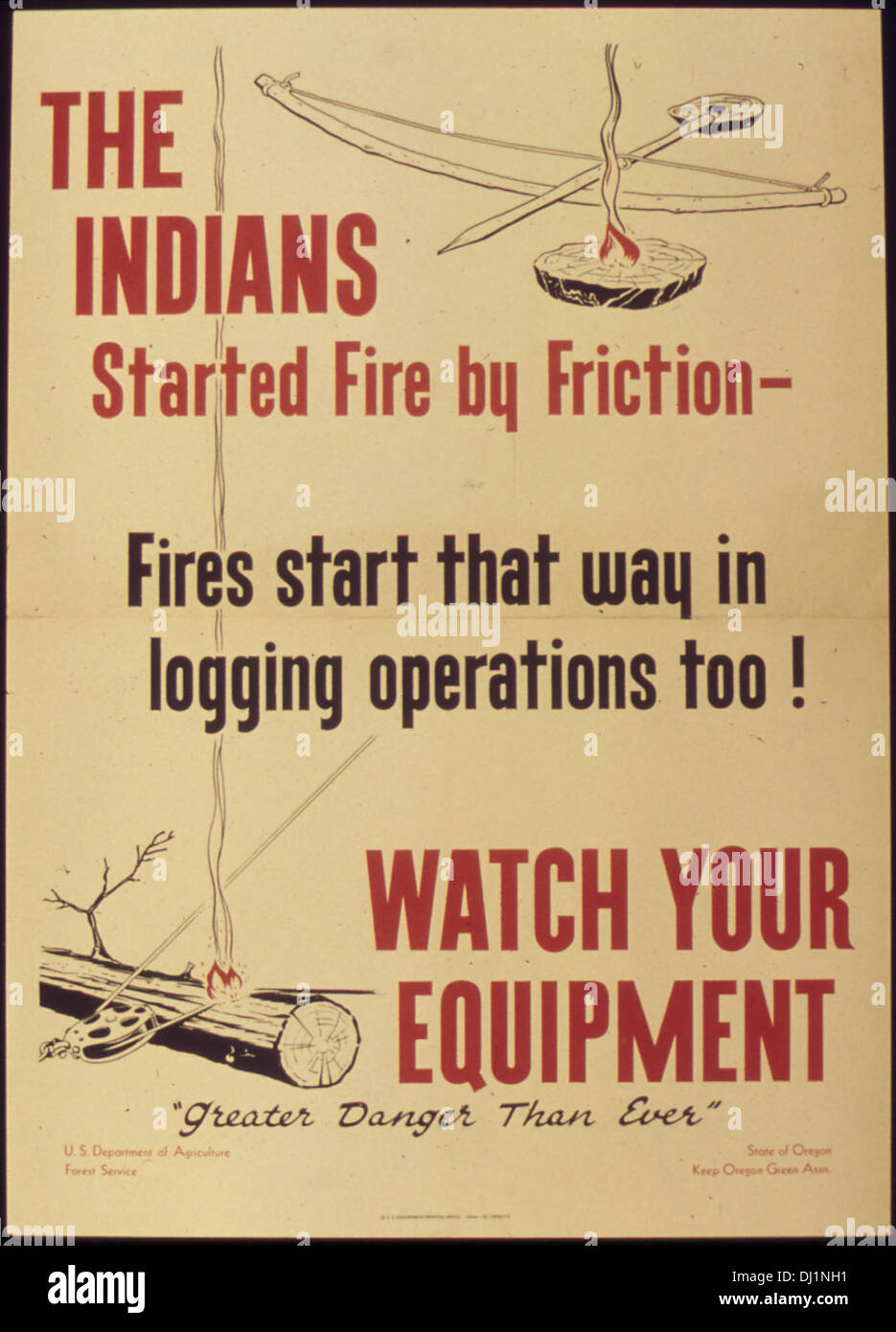 THE INDIANS STARTED FIRES BY FRICTION - FIRES START THAT WAY IN LOGGING ...