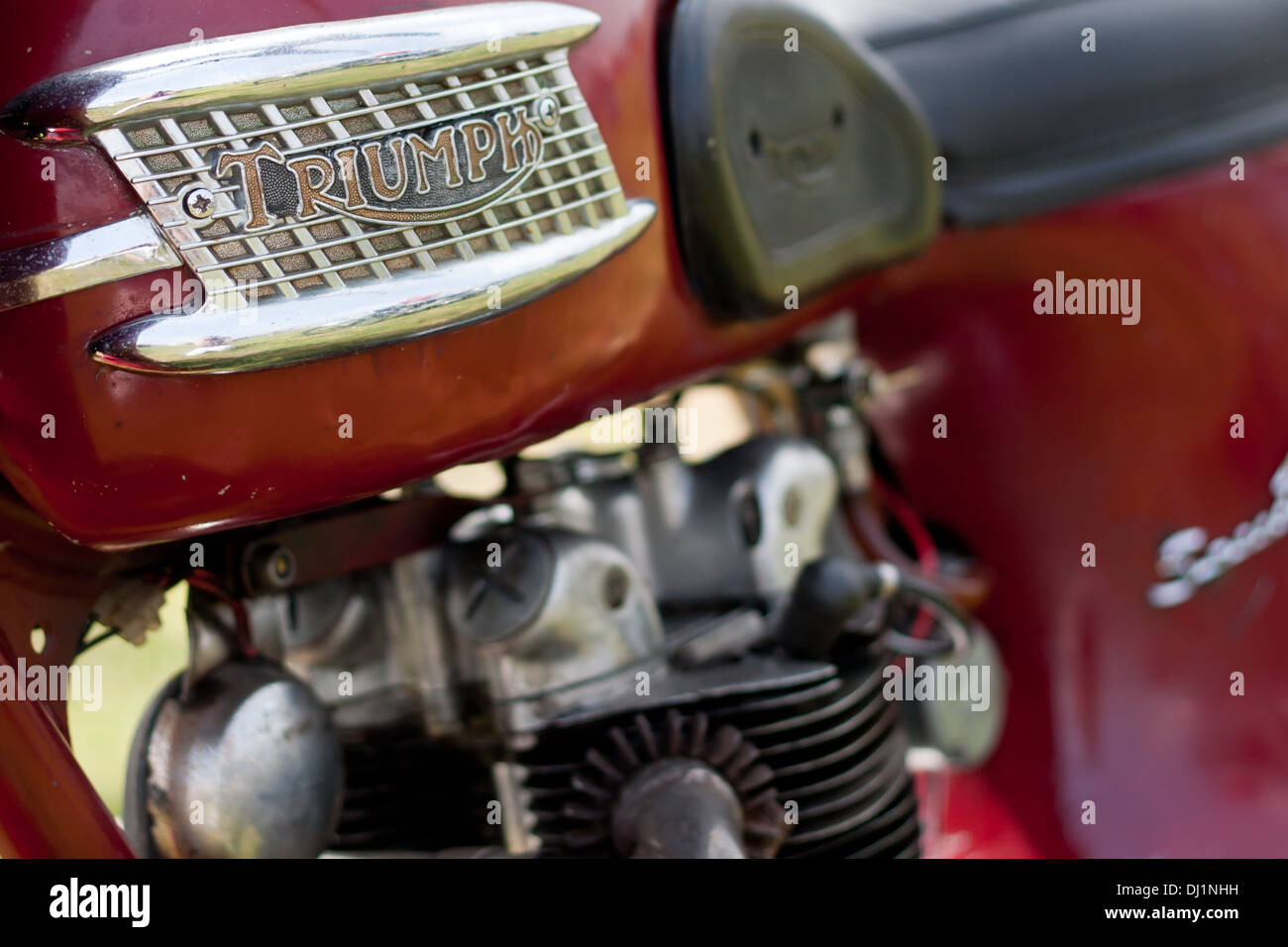 A classic car at a classic car show in the Midlands Stock Photo - Alamy