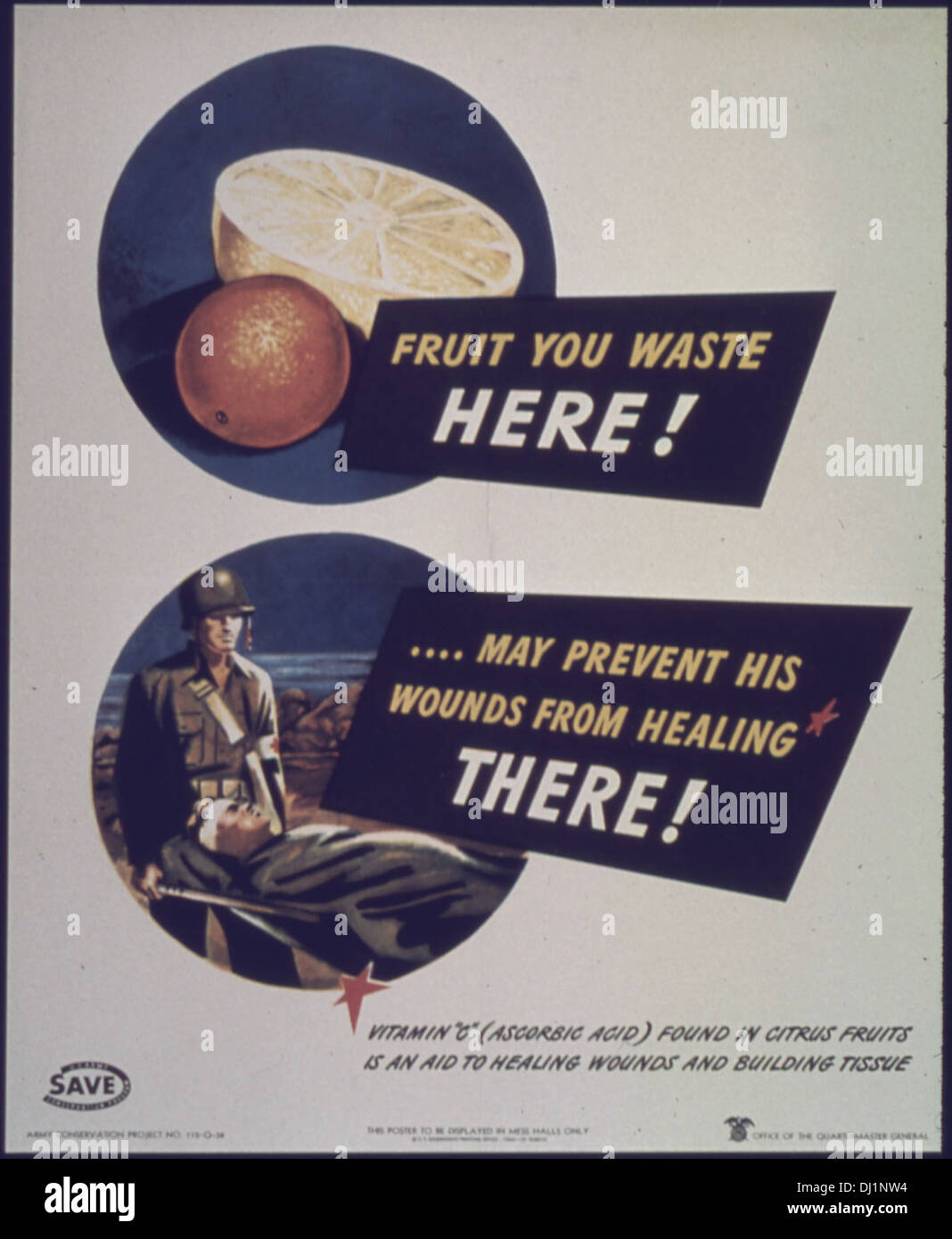 A World War II propaganda poster emphasizing the importance of ...