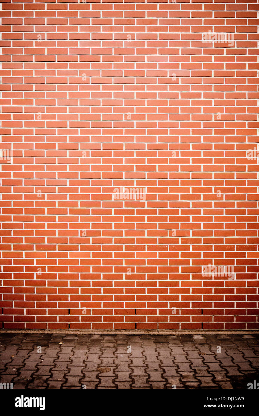 red bricks wall Stock Photo - Alamy