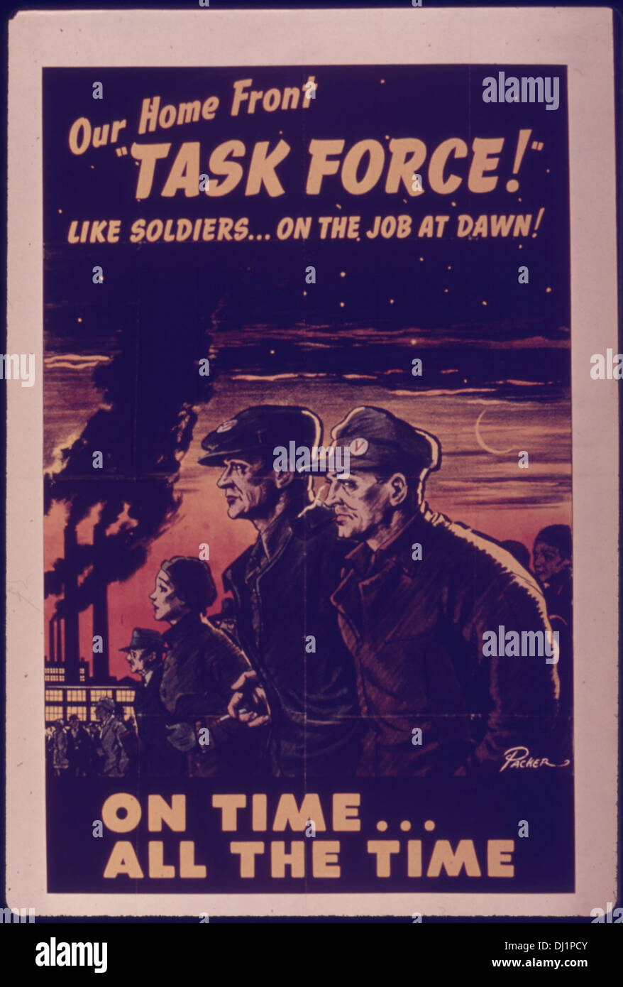 Home front poster hi-res stock photography and images - Alamy