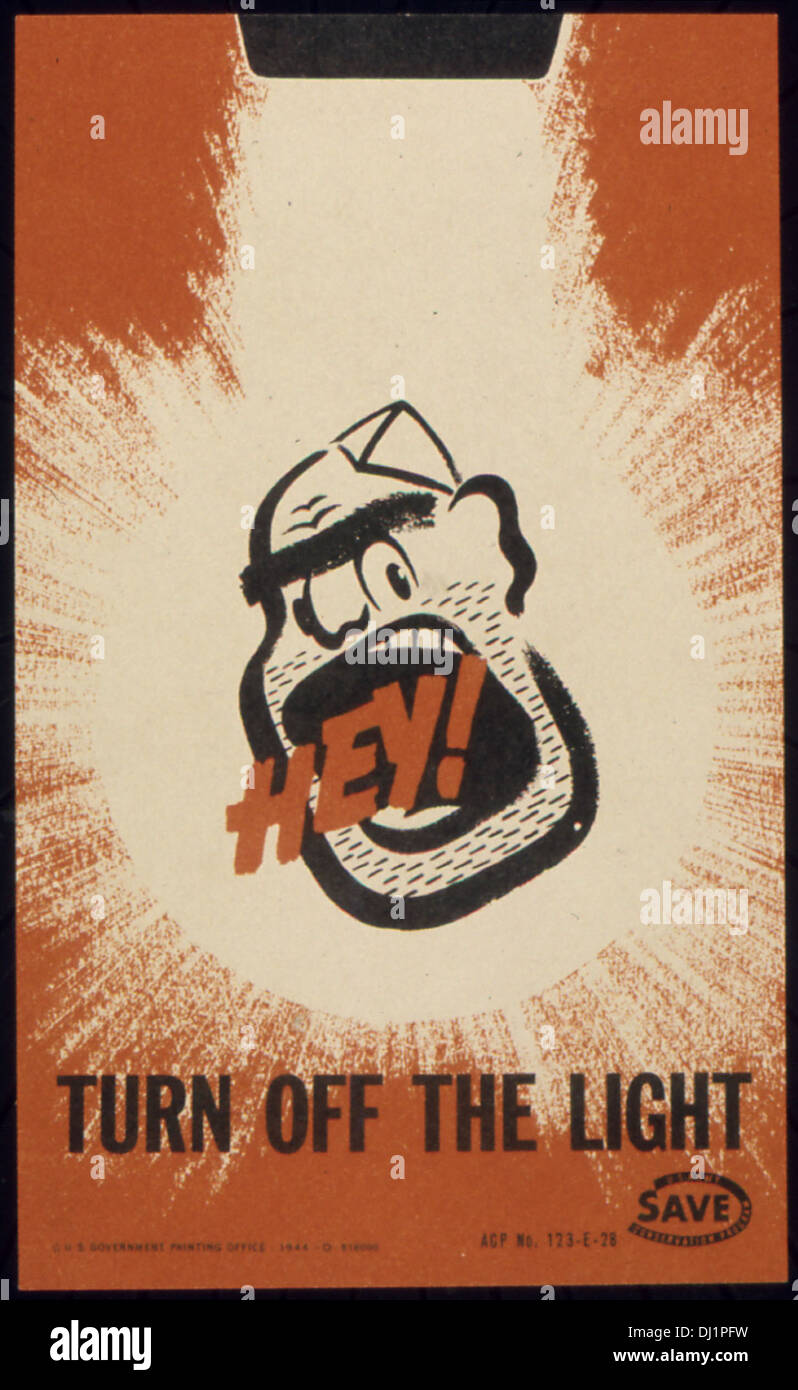 This World War II propaganda poster advises civilians to conserve ...