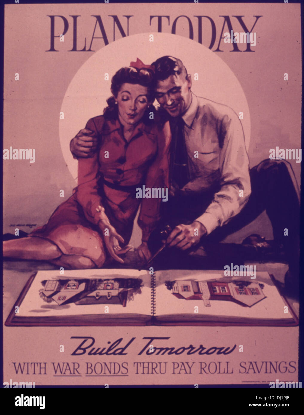 This propaganda poster encourages citizens to buy war bonds through ...