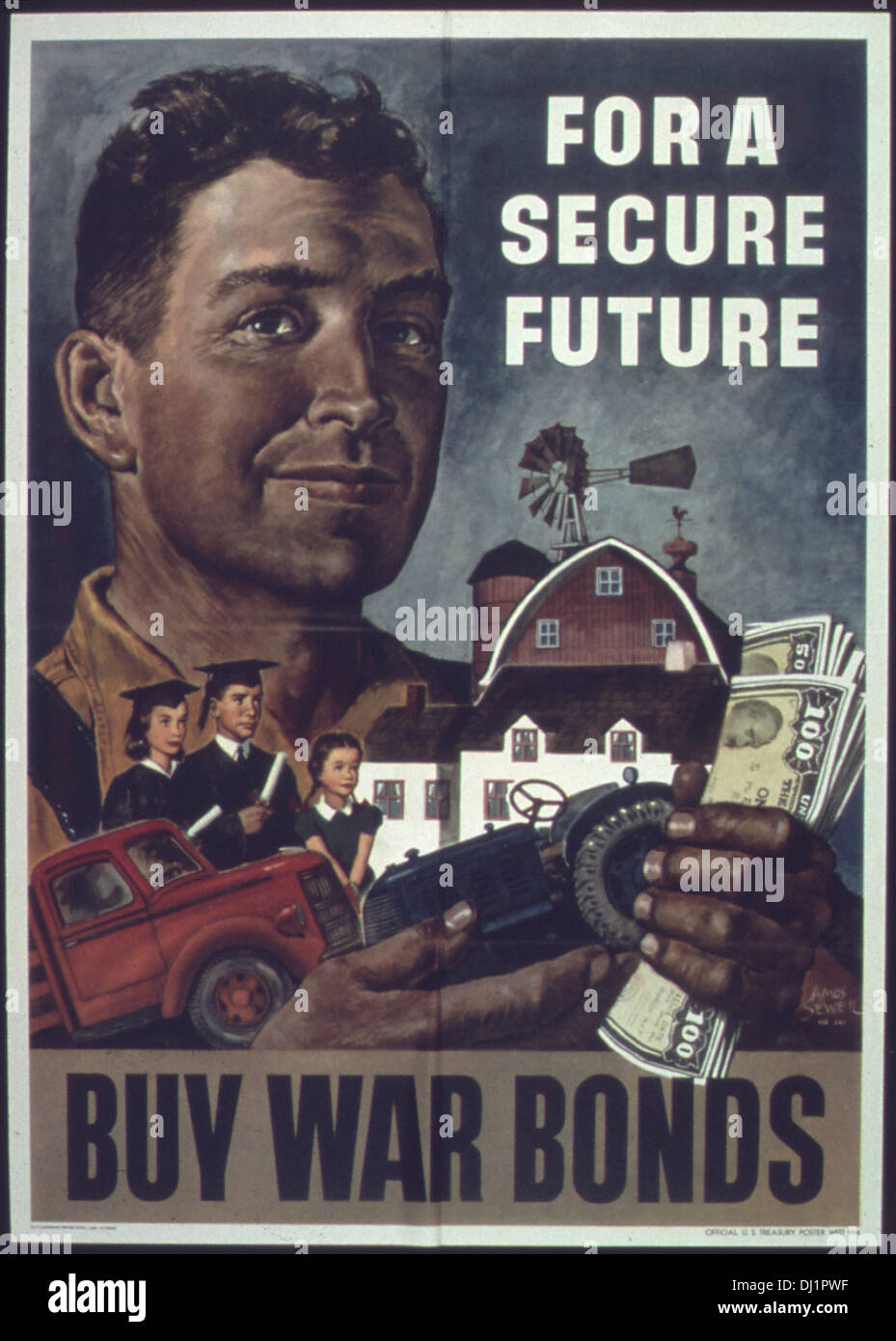American war bonds advertising hi-res stock photography and images - Alamy