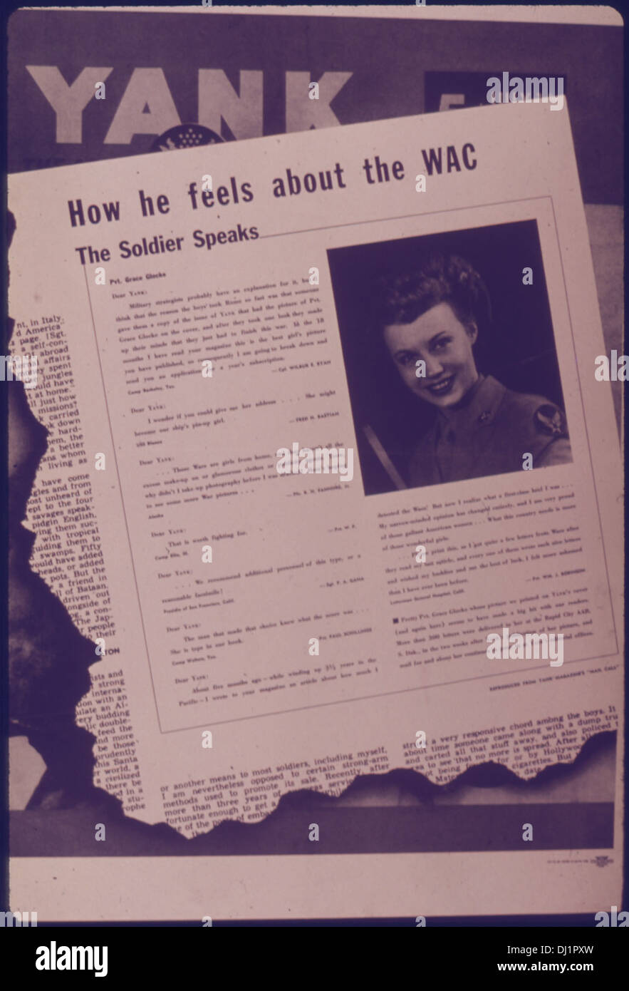 Wac poster war hi-res stock photography and images - Alamy