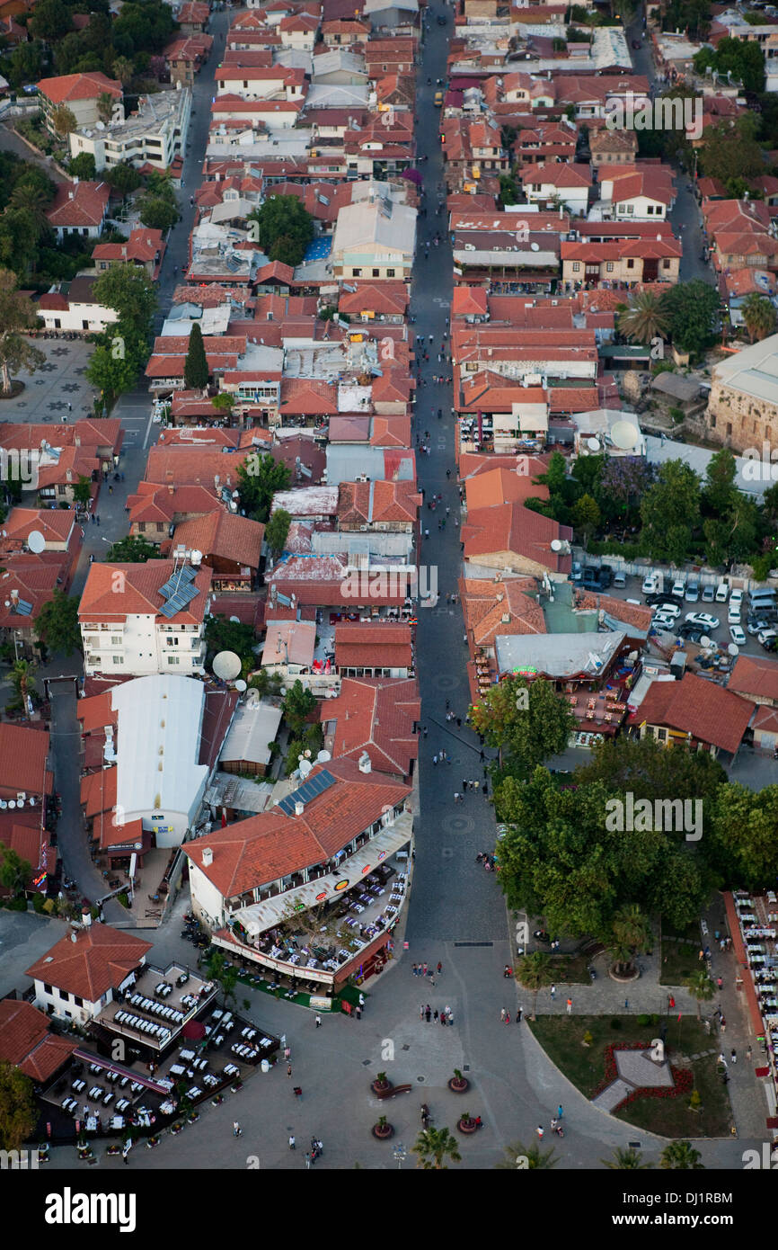 Aerial view of Side Antalya Turkey Stock Photo - Alamy