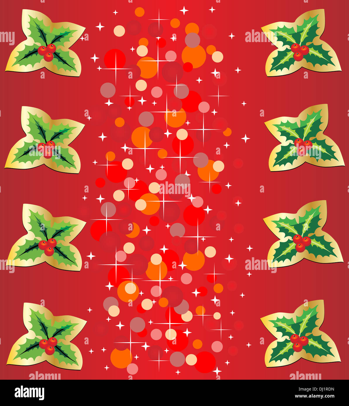 Red christmas background with reindeer Stock Photo - Alamy