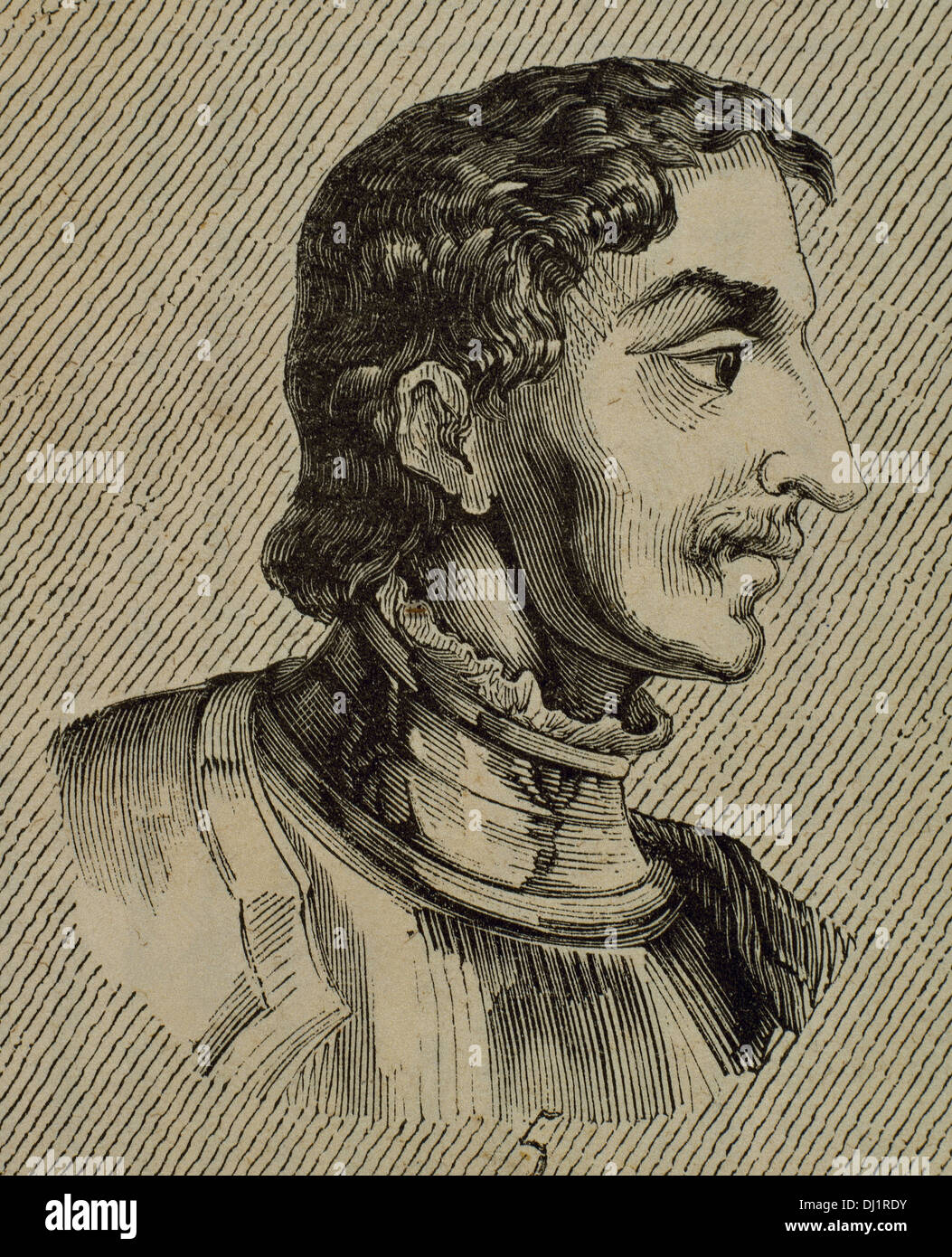 Bermudo I or Vermudo. Called The Deacon or The Monk. King of Asturias ...