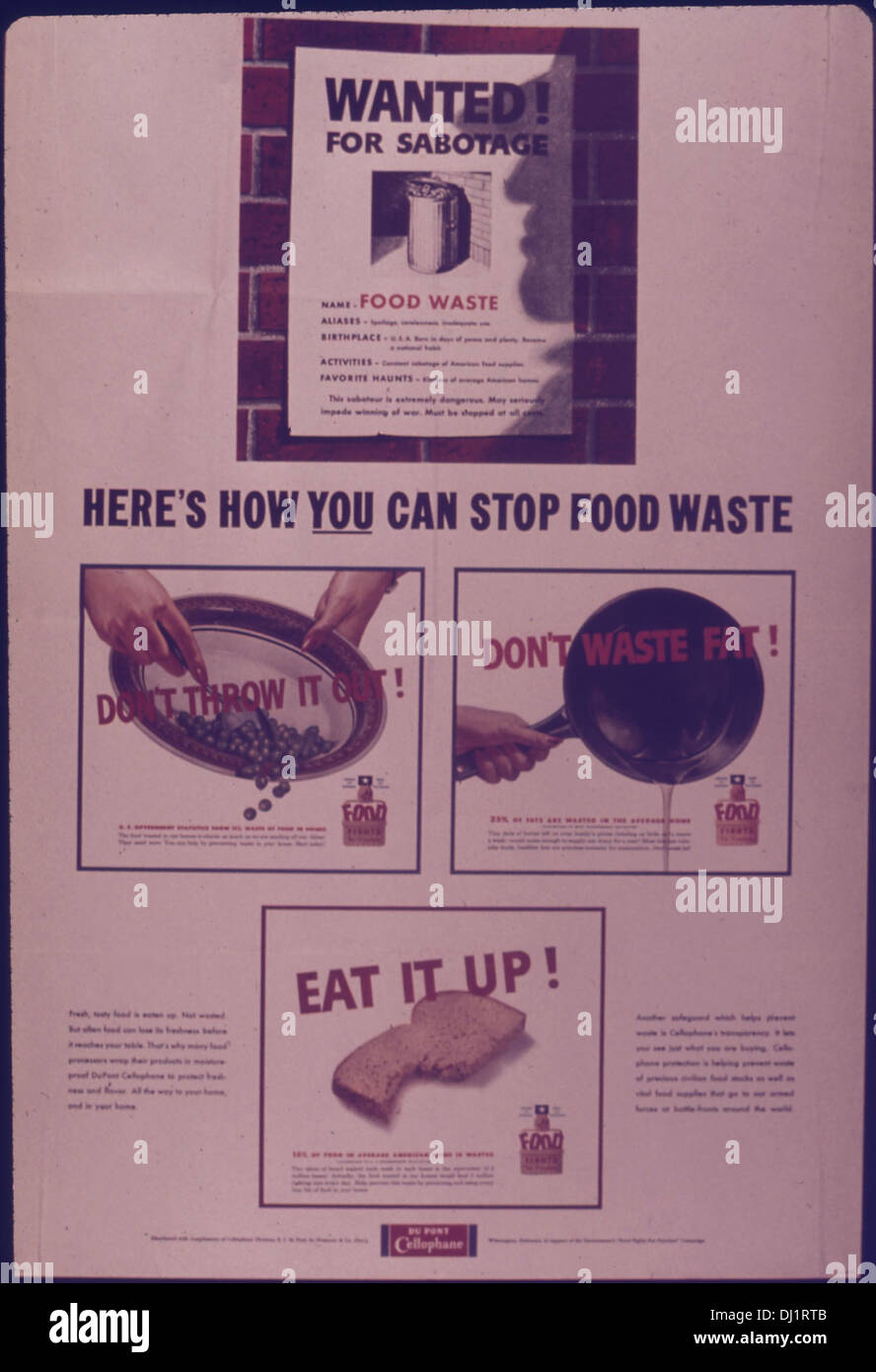 Food conservation posters hi-res stock photography and images - Alamy